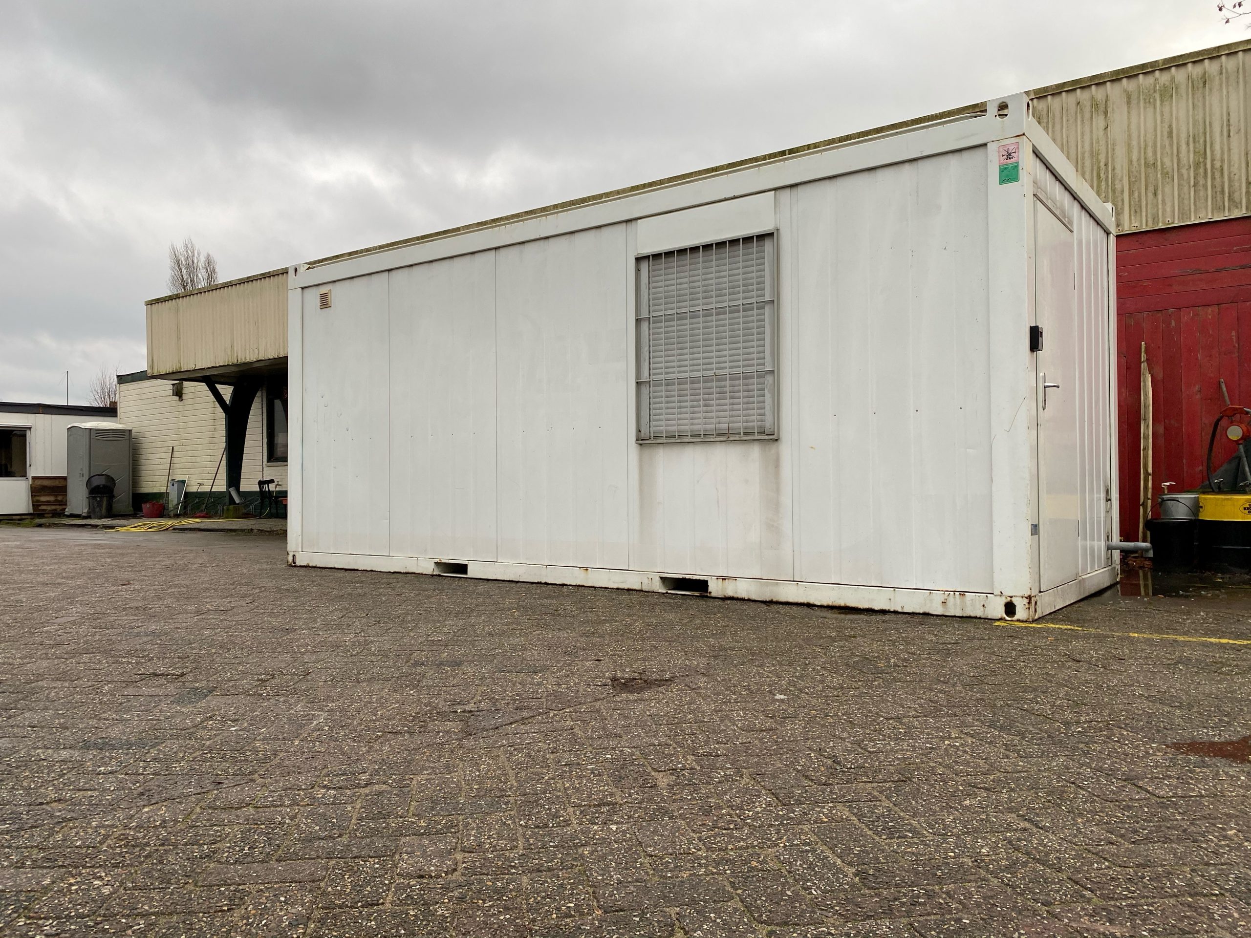 20ft schaft- & opslagcontainer - Atheco Verhuur