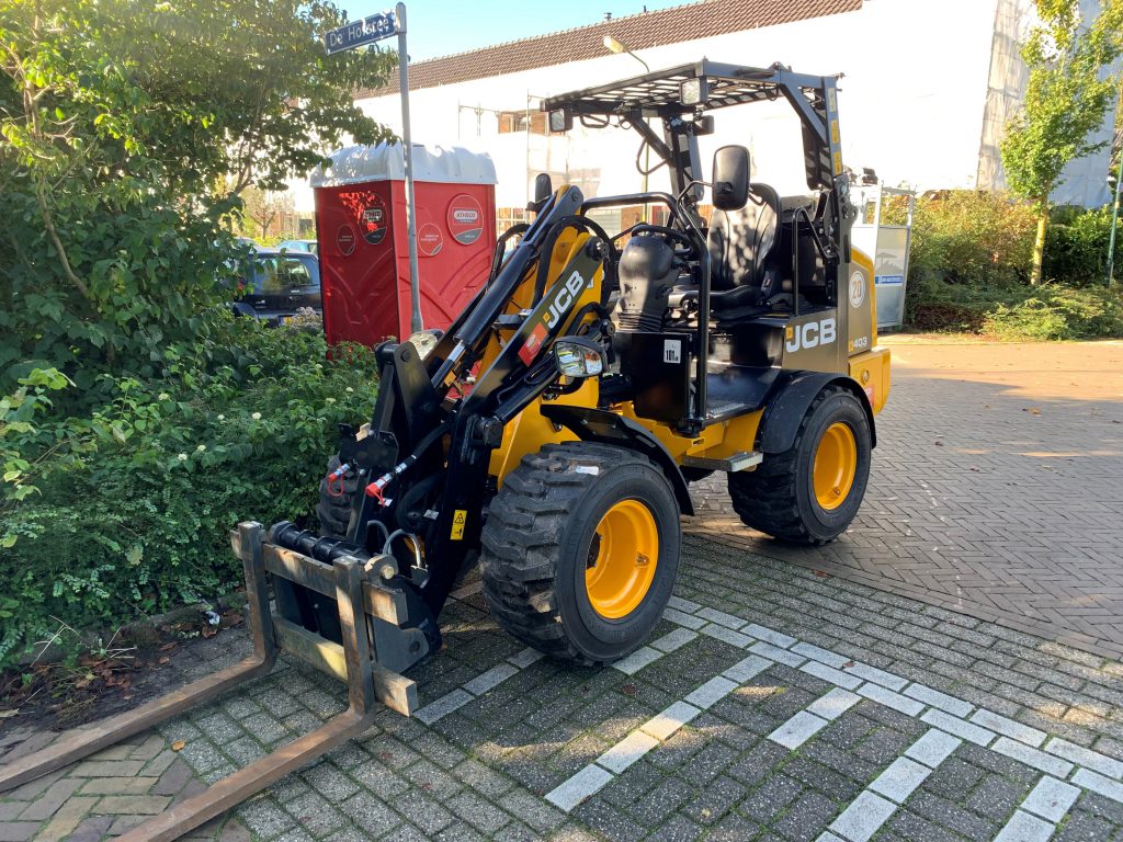 Shovel JCB 403 Smart Power - Atheco Verhuur